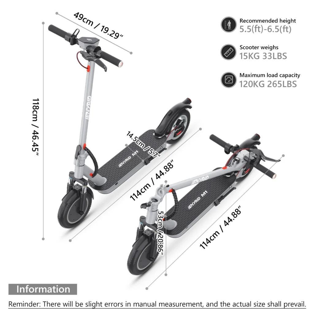iENYRID M1 Electric Scooter - UK Official Seller